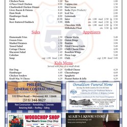 Cafe 56 - Diners - 61 S Main St, Norfolk, NY - Restaurant Reviews ...