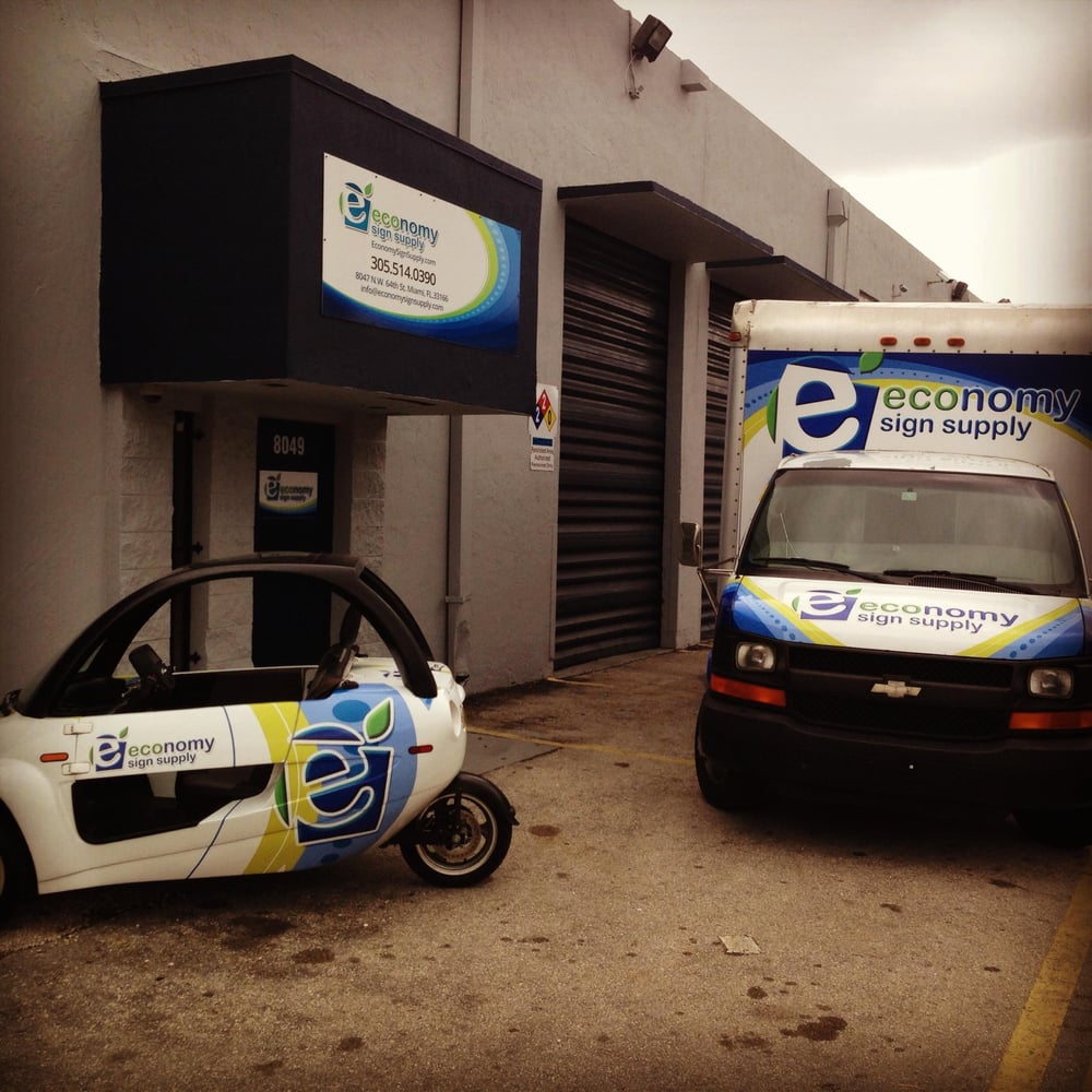 Economy Sign Supply - Printing Services - 7970 NW 64th St, Miami, FL ...