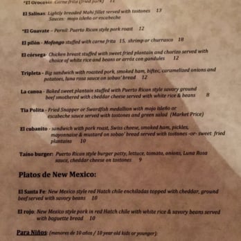 Luna Rosa Puerto Rican Grill Y Tapas - 87 Photos & 74 Reviews - Puerto ...