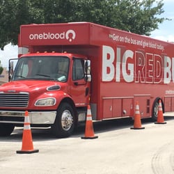 Big Red Bus- One Blood - Blood & Plasma Donation Centers - 449 N ...