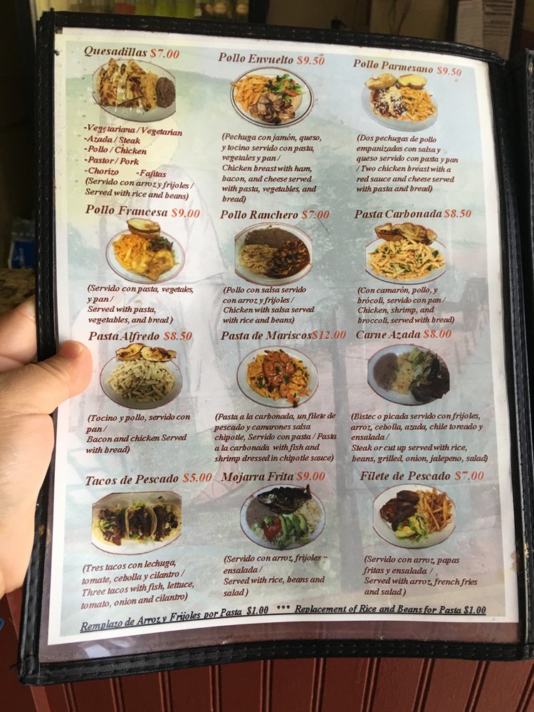 Online Menu of Alondras Mexican Restaurant Restaurant, Dalton, Georgia ...