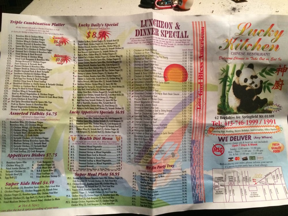 Lucky S Kitchen Menu | Besto Blog