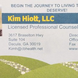 Kim Hiott - Counseling & Mental Health - 3617 Braselton Hwy, Dacula, GA ...