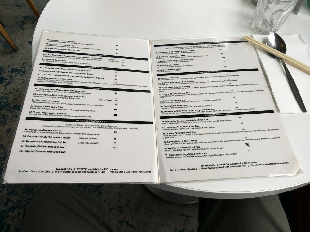 The Old Raffles Place - 12 Photos - Singaporean - 68-70 Johnston St ...