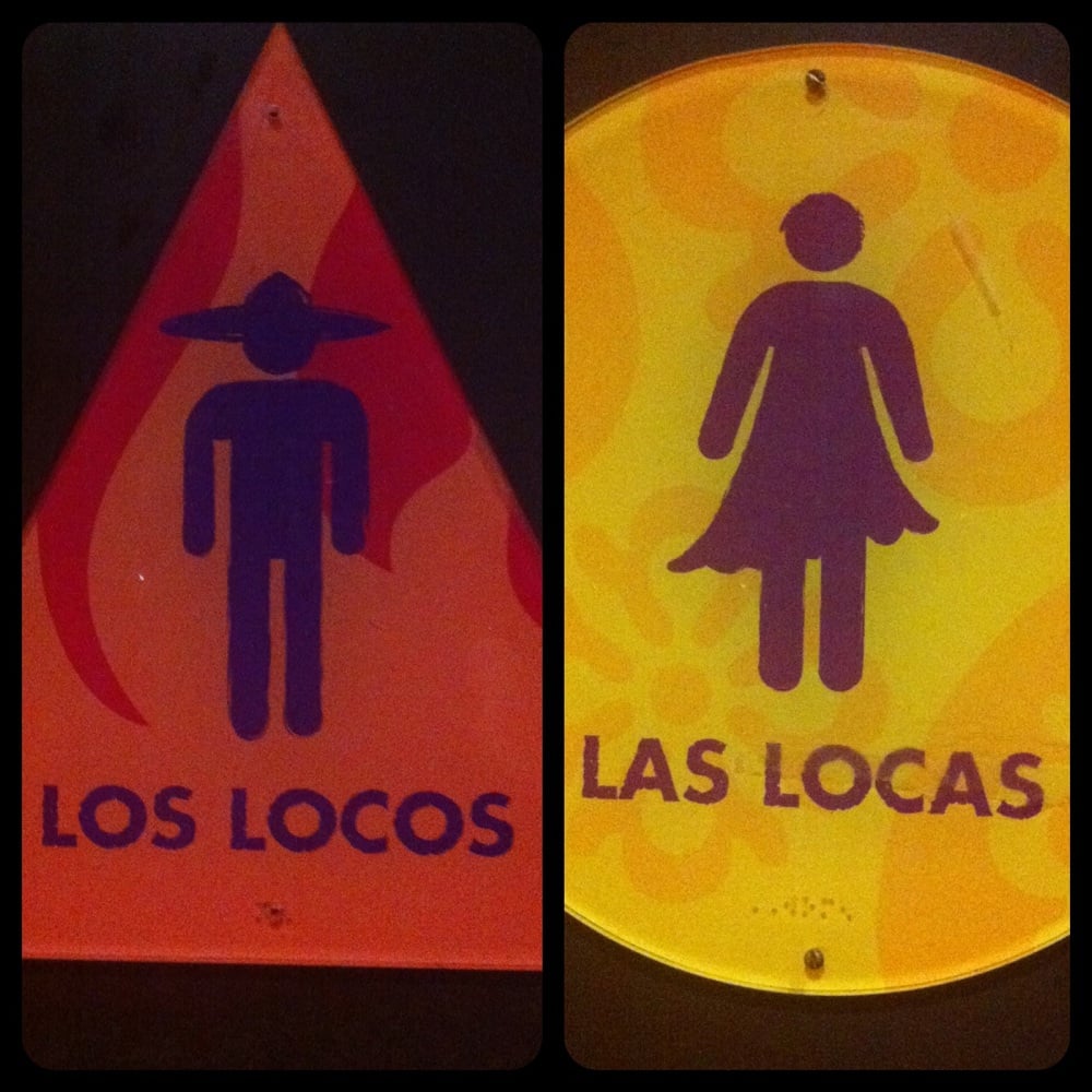 Bathroom signs - Yelp