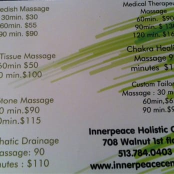 Inner Peace Organic Spa - 16 Photos & 46 Reviews - Waxing - 811 Race St ...