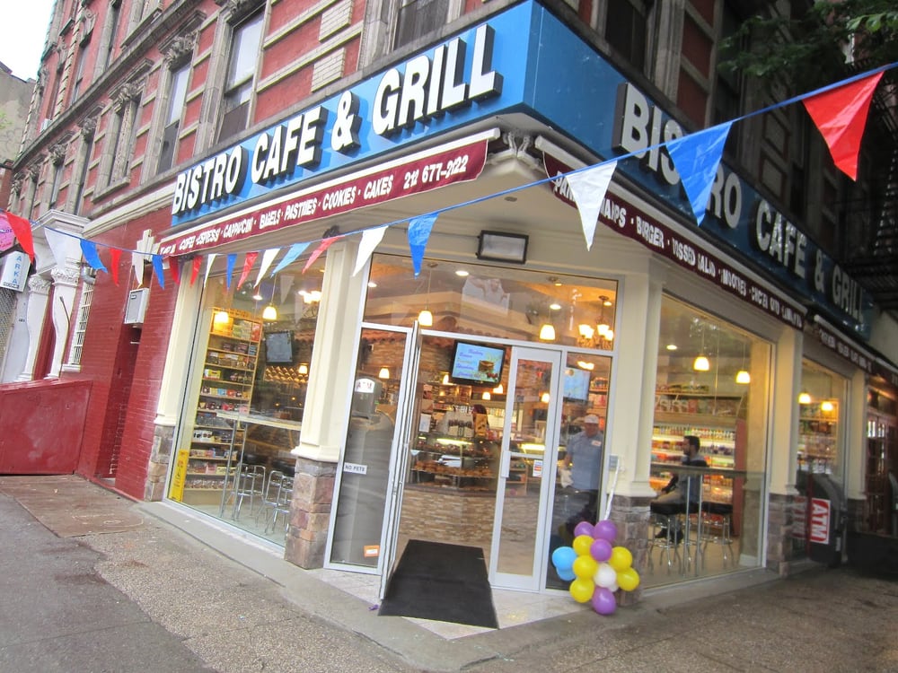 Bistro Cafe & Grill - 26 E 1st Ave, Greenwich Village, New York, NY ...