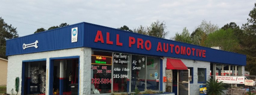 All Pro Automotive Of Middleburg - Auto Repair - 2486 Blanding Blvd ...