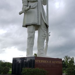 Stephen F Austin Statue - Local Flavor - 25655 S Hwy 288, Angleton, TX ...