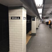 MTA - Wall Street Subway Station - 18 Photos - Public Transportation ...