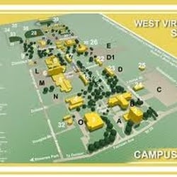 West Virginia State University Map