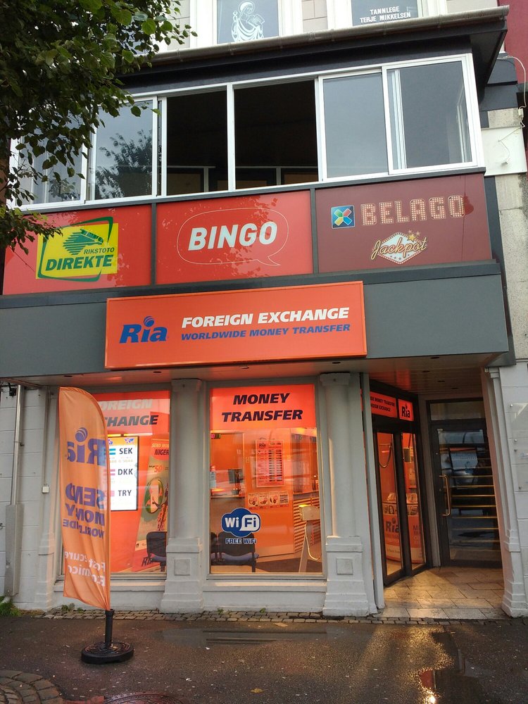 Ria Financial Services - Currency Exchange - Torget 11, Bergen, Norway ...