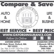 Oxford Insurance Agency - Home & Rental Insurance - 300 Main St, Oxford ...