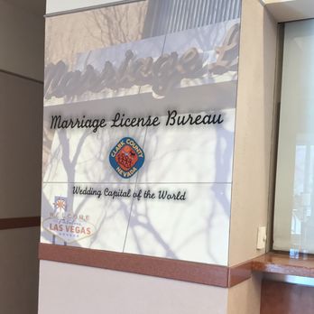 Las Vegas Marriage License Bureau Location