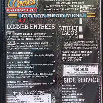 Cook’s Garage - 43 Photos & 19 Reviews - American (New) - 11002 Hwy 87 ...