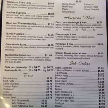 Coco Loco - 29 Photos & 48 Reviews - Mexican - 1804 Welsh Ave, College ...