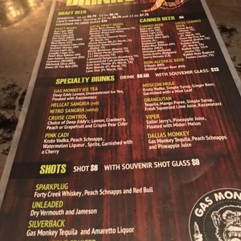 Gas Monkey Bar N Grill - Check Availability - 708 Photos & 540 Reviews ...