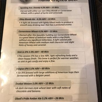 Obed & Isaac’s Microbrewery and Eatery - Peoria - 253 Photos & 187 ...