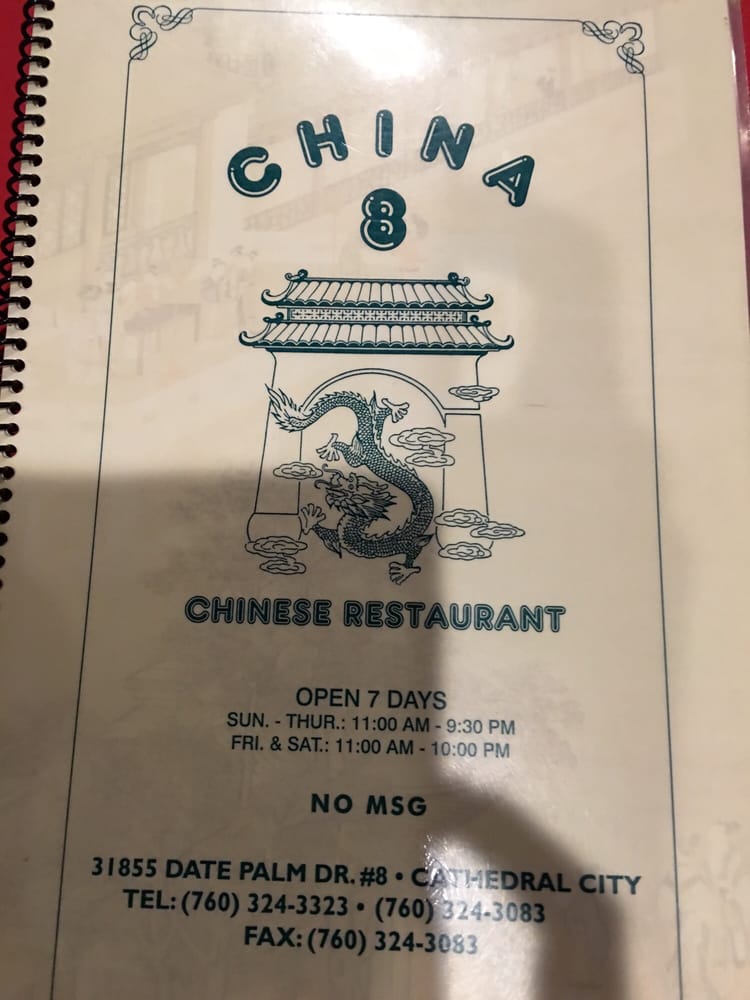 China 8 - 57 Photos & 129 Reviews - Chinese - 31855 Date Palm Dr ...