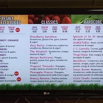 Booster Juice - Juice Bars & Smoothies - 32 University Avenue E ...