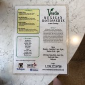 Verde Mexican Rotisserie - 184 Photos & 384 Reviews - Mexican - 2016 ...