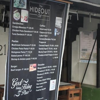 The Hideout Cafe - Coffee & Tea - 21 Malingap Street, Teachers Village ...