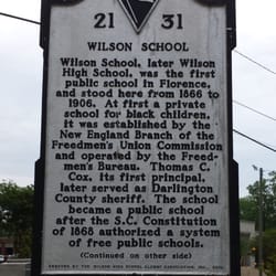 Wilson High School Historical Marker - Landmarks & Historical Buildings ...