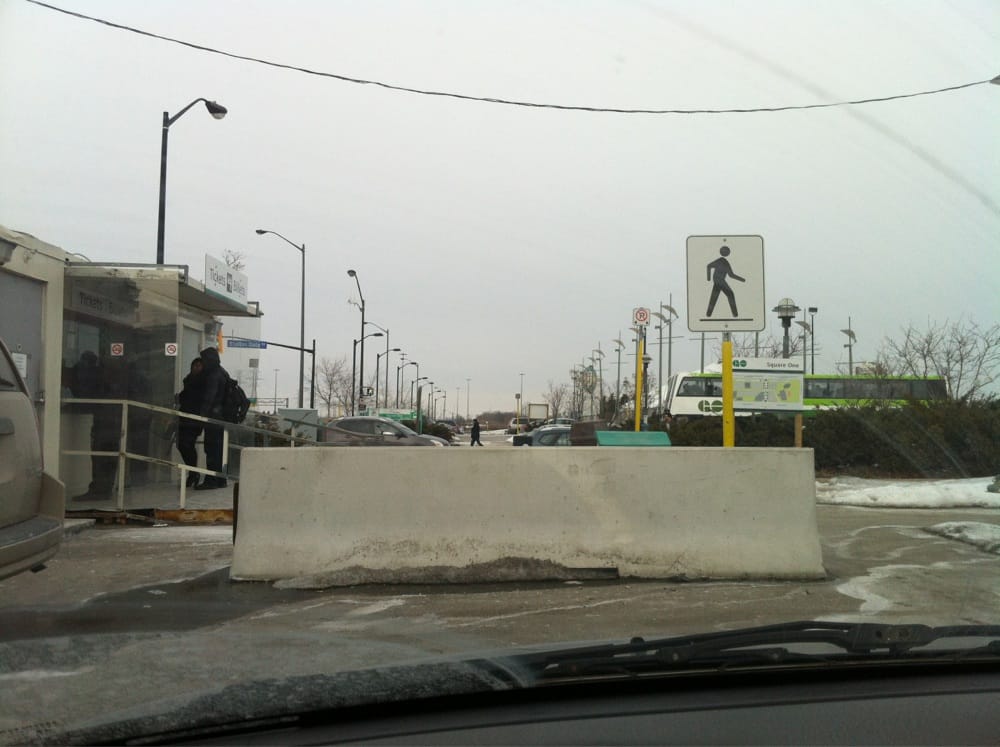 Square One GO Bus Terminal - Public Transportation - Station Gate Road ...