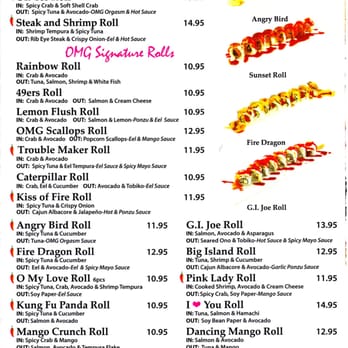 OMG Sushi - 54 Photos & 61 Reviews - Sushi Bars - West San Jose ...
