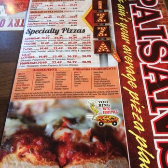 Paisans Pizzeria & Bar - 2019 All You Need to Know BEFORE You Go (with ...