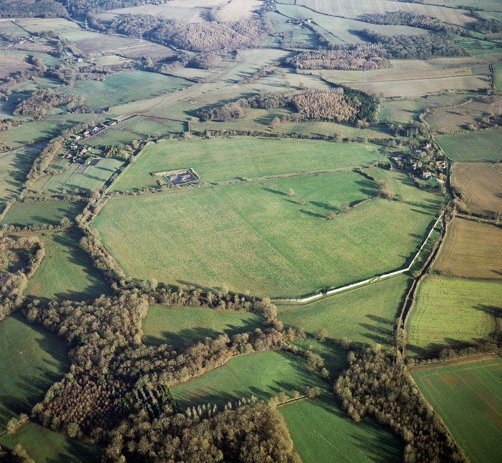 Visual reconstruction of Calleva Atrebatum, a Roman town near ...