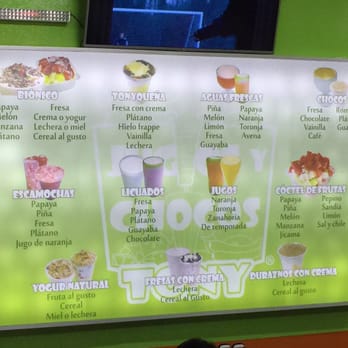 Jugos y Chocos Tony - 16 Photos - Shaved Ice - Avenida Aguascalientes ...