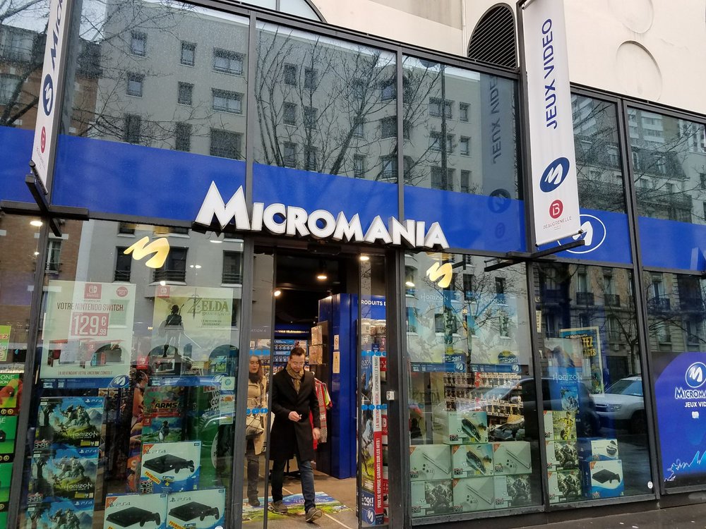 Micromania - Video Game Stores - 126 rue de Rennes, 6ème, Paris, France ...