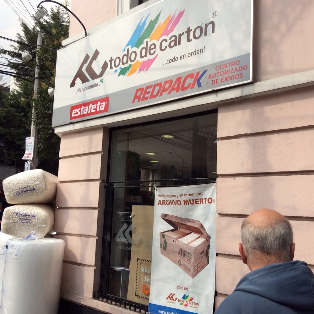 Todo de Cartón - Shipping Centers - Calle de Durango 217, Condesa ...