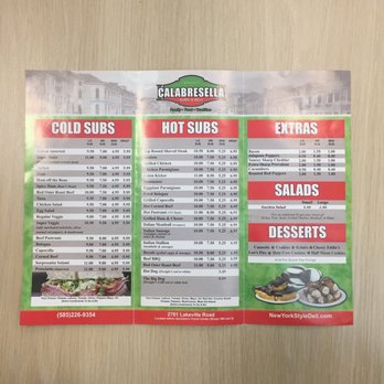 Calabresella - 10 Photos - Delis - 2781 Lakeville Rd, Avon, NY ...