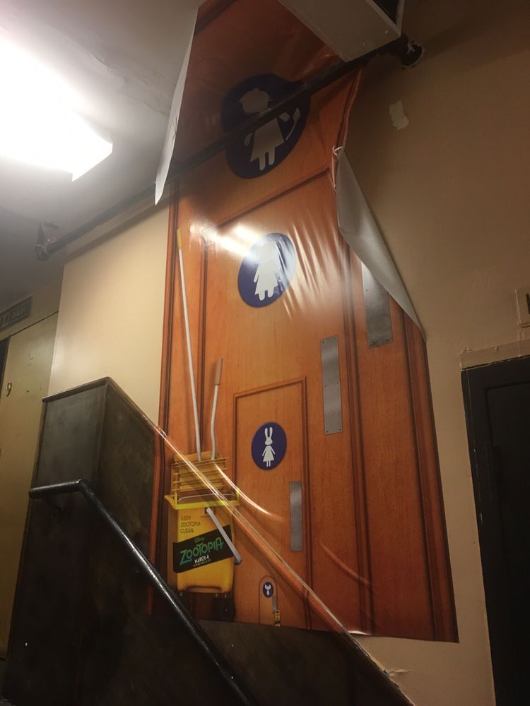 Zootopia Bathroom Door Decal for Cinemas. : r/zootopia