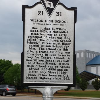 Wilson High School Historical Marker - Landmarks & Historical Buildings ...
