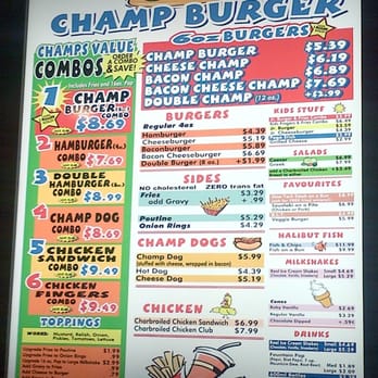 Champ Burger - 19 Reviews - Burgers - Hwy 10 & Hwy 89, Shelburne, ON ...