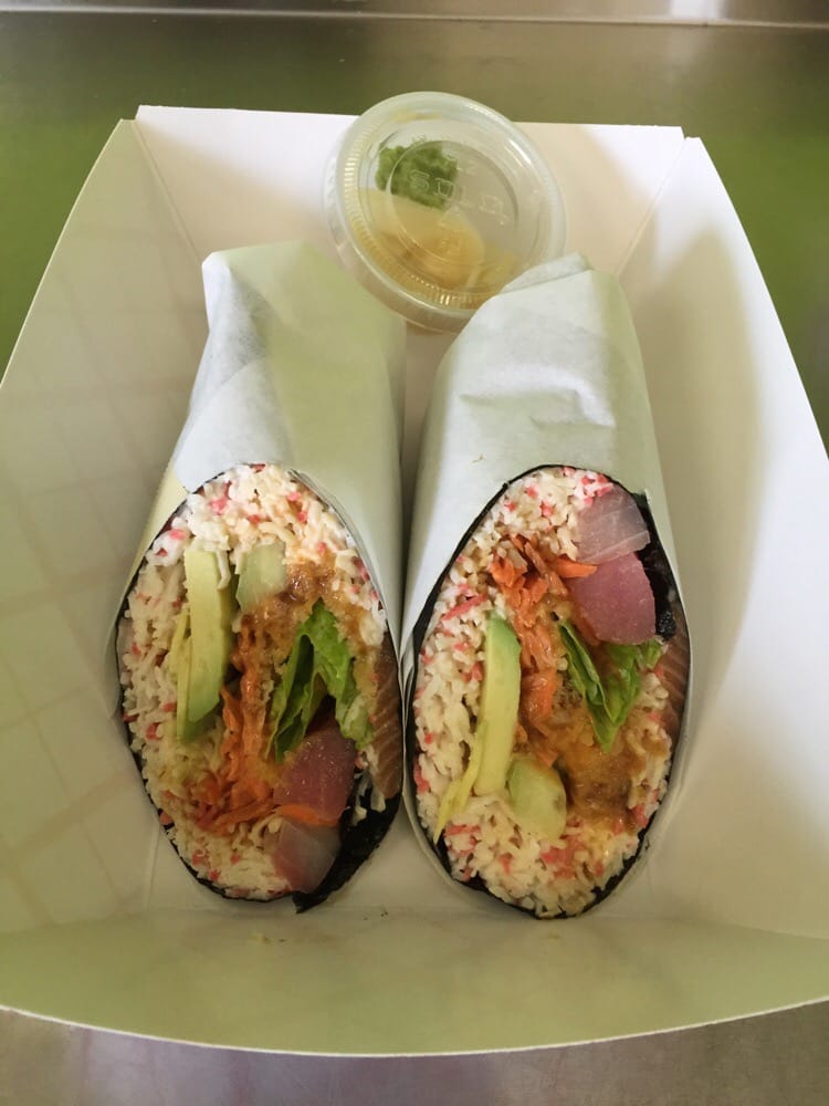 New style sushi(burrito style sushi) from California. : r/SushiRoll