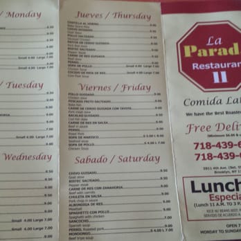 La Parada 2 - Order Food Online - 25 Reviews - Latin American - Sunset ...