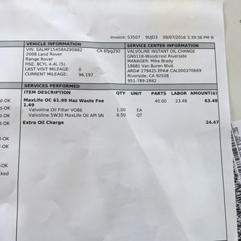 Valvoline Instant Oil Change - 49 Reviews - Oil Change Stations - 18681 ...
