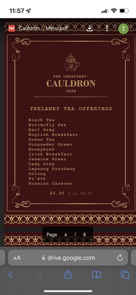 The Creatures’ Cauldron Cafe | Hyperflyer Instant Delivery