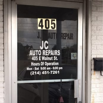 JC Auto Repairs - Auto Repair - 405 E Walnut St, Garland, TX - Phone ...