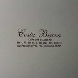 Pasteleria Costa Brava - Bakeries - 12 Polaris St., Bel-Air Vill 1 ...