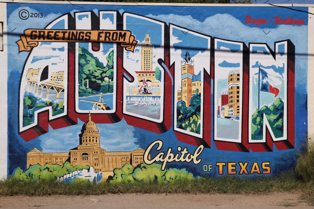 Greetings From Austin Postcard Mural - 49 Photos & 31 Reviews - Public ...