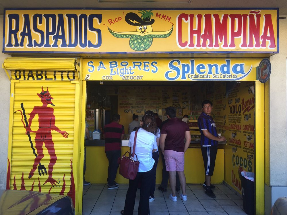 Raspados Champiña - Desserts - Calle López Lucio 13592, Buena Vista ...