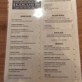 Lulu’s - Order Food Online - 106 Photos & 63 Reviews - Asian Fusion ...