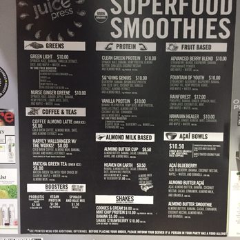 Juice Press - Order Food Online - 104 Photos & 81 Reviews - Juice Bars ...