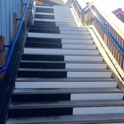 Musical Stairs - 10 Photos - Public Art - Pier 39, North Beach ...