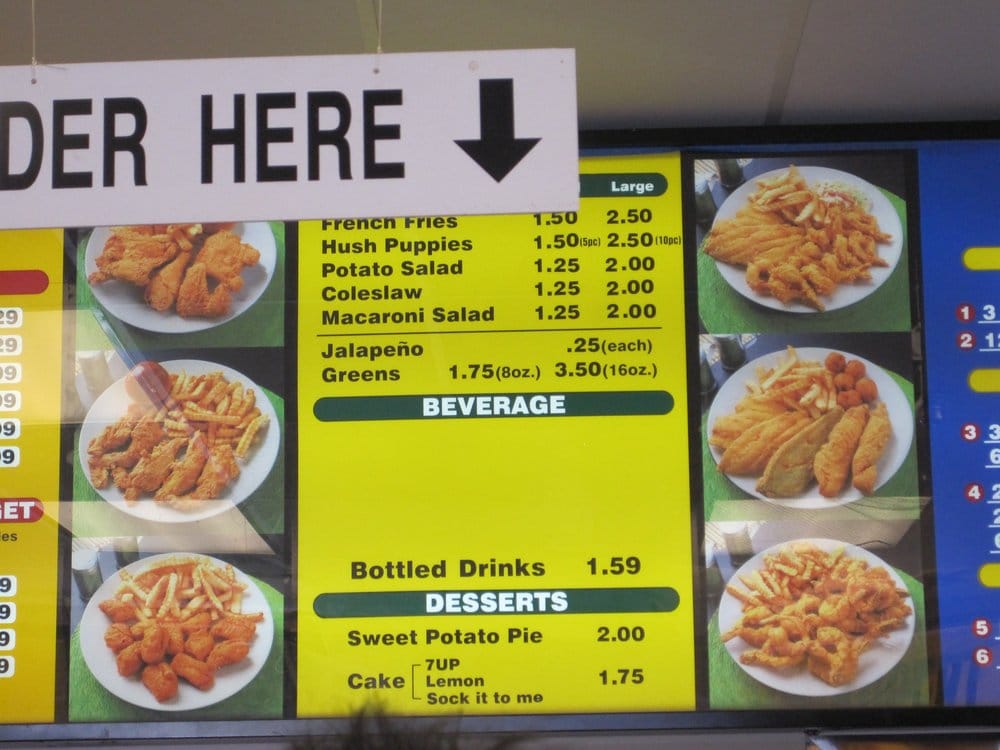 Menu at Louisiana Pico Fish and Chicken restaurant, Long Beach ...